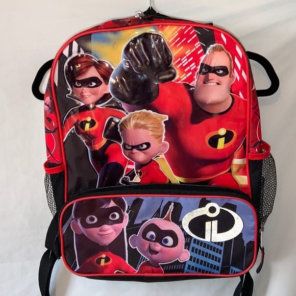 Pixar | Accessories | Pixars The Incredibles Backpack | Poshmark